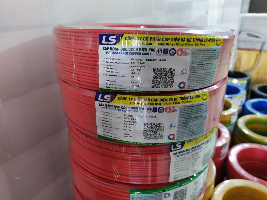 Dây cáp điện LS Vina 1.5